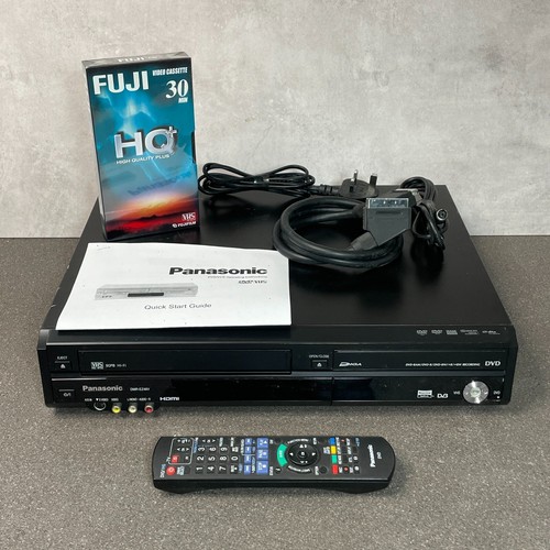 Panasonic DMR-EZ48V VHS+DVD Recorder Combi VCR Built in Freeview Video ...
