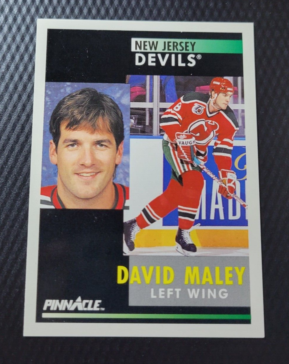 1991-92 Pinnacle DAVID MALEY New Jersey Devils Hockey NHL Card #272 | eBay
