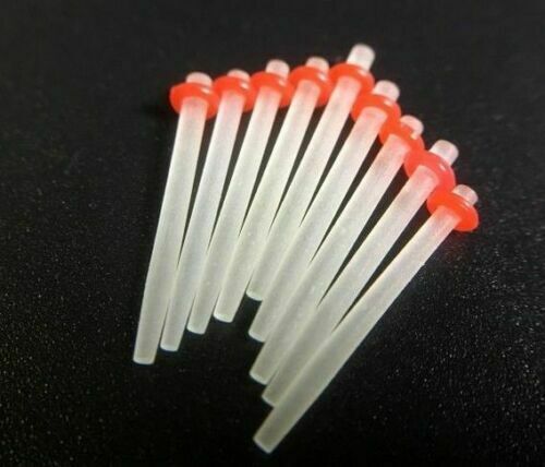 100pcs Dental Fiber Post Teeth Restorative Quartz Screw Posts 1.2/1.4/1 ...