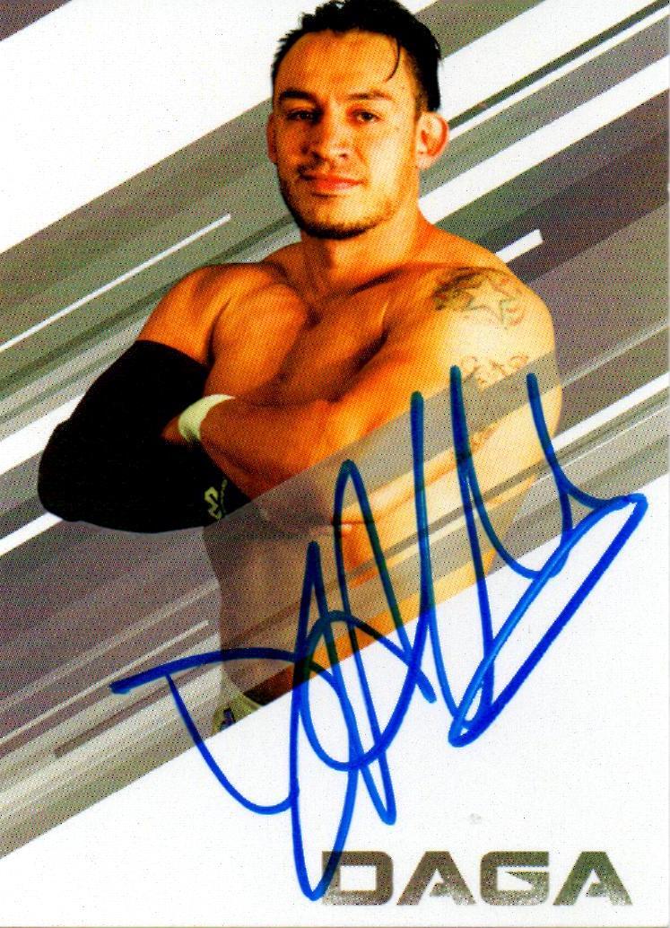 Daga Signed Wrestling Trading Card Exclusive 1/100 Lucha Libre Impact ...