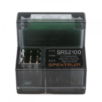 SPMSR2100 Spektrum RC SR2100 Micro 3-Channel 3ch DSMR Race Surface ...