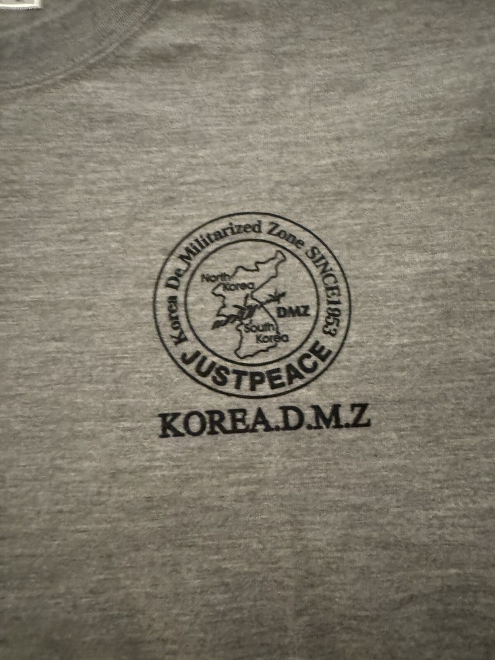 ARMY Shirt L ROK DMZ JSA Panmunjom Souvenir Military Korea Army | eBay