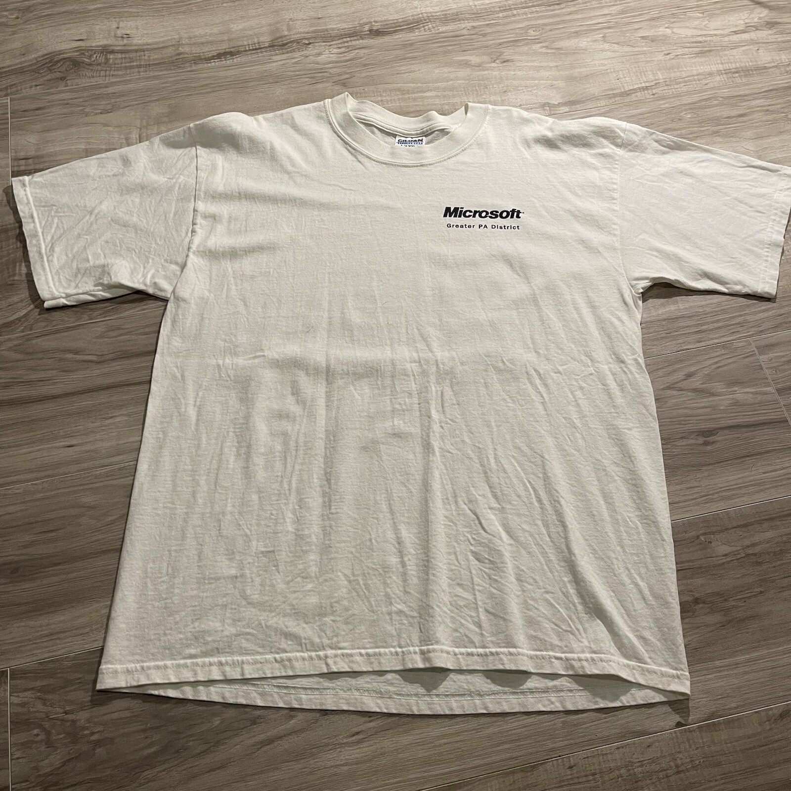 Vintage 2001 Microsoft Tech Briefing Conference T-Shi… - Gem