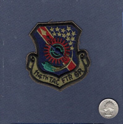 114th TFG SD Ang USAF F-100 A-7 Corsair Tac Fighter Group Attenué ...