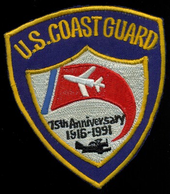 USCG Coast Guard 75th Anniversary Aviation Patch NP-1 | eBay