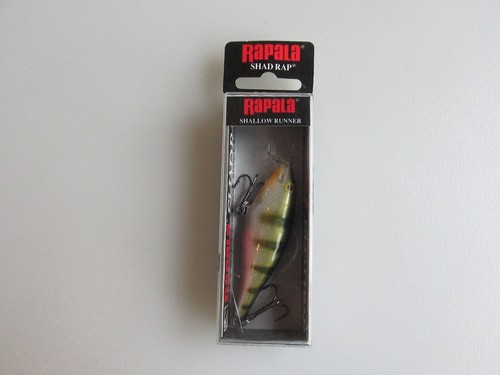 Box #9 Rapala Shallow Shad Rap SSR-7 YP Yellow Perch Color Crankbait ...