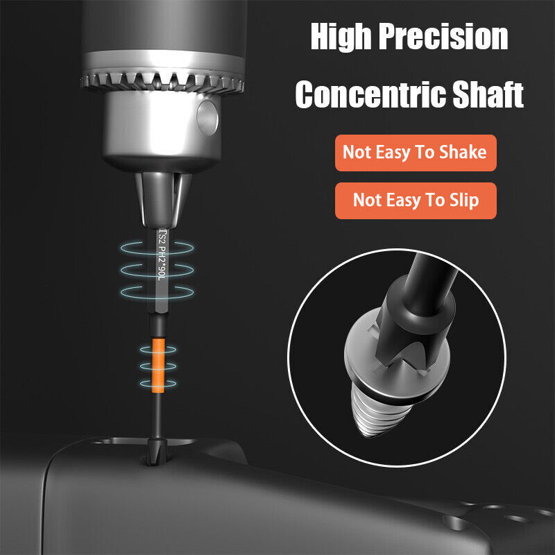 20-Pack 2-Inch Magnetic PH2 Phillips Drill Bits Set for Impact Driver ...