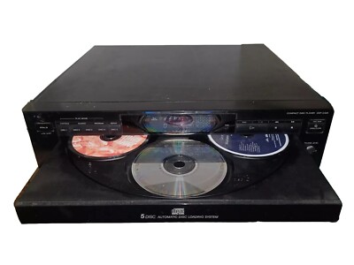 Sony CDP-C225 5 Disc CD Changer CD Player With Shuffle | eBay