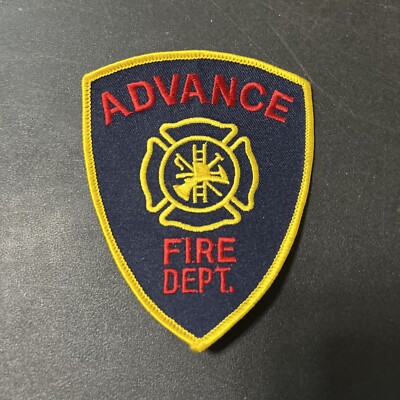 Vintage Obsolete Fire Department Patch Advance | eBay