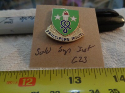Soldier Support Institute G23 Unit Crest, DI, DUI (DRAW#81) | eBay