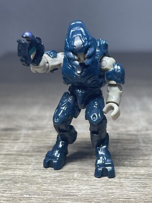 HALO MEGA CONSTRUX STEALTH BLACK COVENANT ELITE MINOR MINI FIGURE DELTA ...