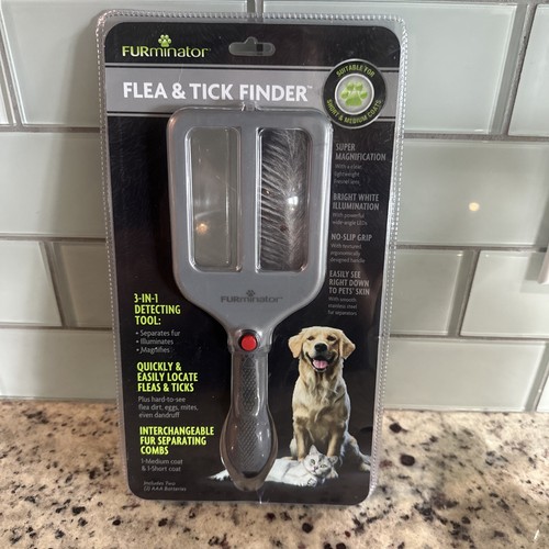 Furminator Flea & Tick Finder 3 In 1 Detecting Tool Locate Fleas Ticks ...