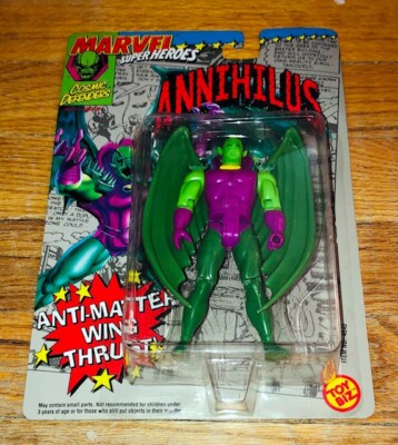 Vintage 1992 Toy Biz Annihilus Super Heroes Marvel Action Figure Cosmic ...
