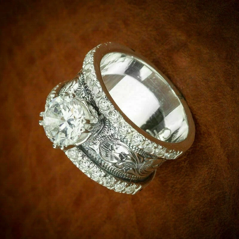 Western Style Engagement Rings