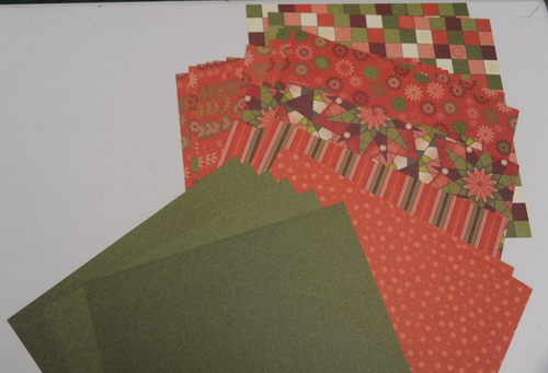 CTMH Evensong 12” X 12” Printed Paper Pack - 4 cardstock + 23 paper ...