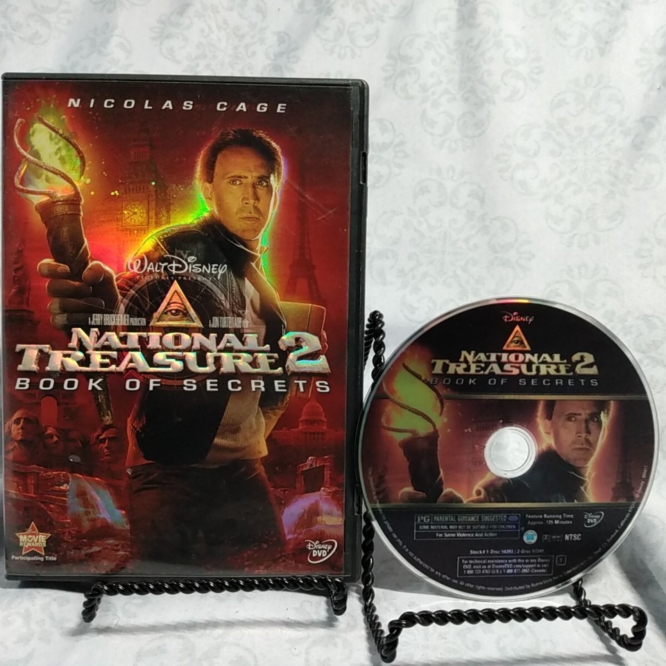 National Treasure 2: Book of Secrets (DVD, 2007) SWB Combined Shipping ...