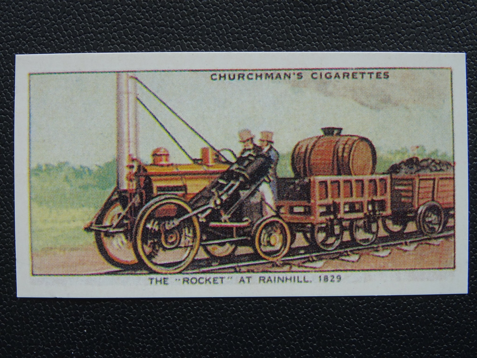 12 THE ROCKET AT RAINHILL Landmarks in Railway Progress REPRO of ...