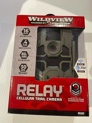 Stealth Cam Wildview 16MP AT&T Relay Cellular Trail Camera STC-WVATW ...