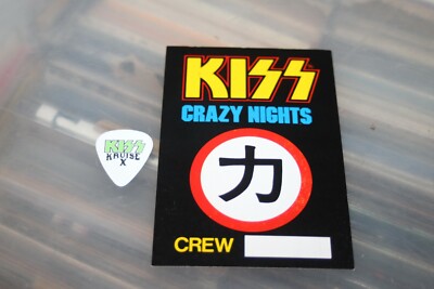 Kiss - Tour Guitar Pick + Backstage Pass Collection #72 | eBay