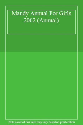 Mandy Annual For Girls 2002 (Annual)- | eBay UK