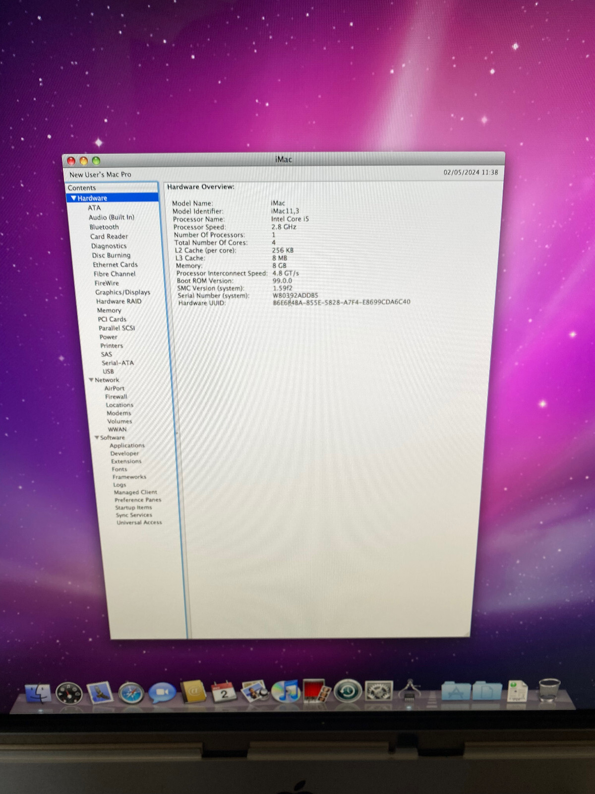 Apple iMac A1312 Logic Board Mid 2010 27" including i5 2.8GHz CPU ...