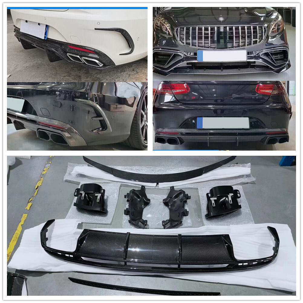 Carbon Fiber Body Kit for Mercedes S Class COUPE W217 S63 2017 - 21 | eBay