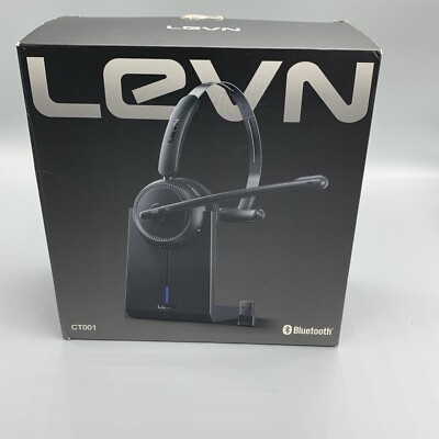 LEVN Bluetooth Headset Wireless Headset With Noise Canceling Mic ...