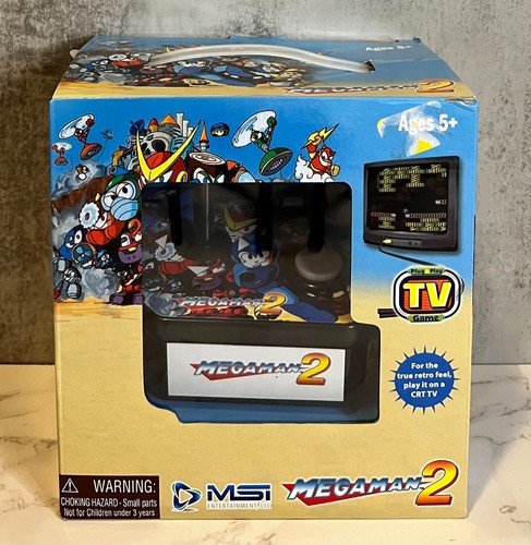 Mega Man 2 Plug and Play TV Arcade New In Box NES Style MSI/Capcom ...