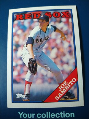1988 Topps Baseball Joe Sambito #784 Boston Red Sox | eBay