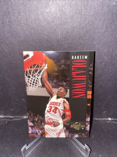1994-95 SkyBox Premium Houston Rockets Basketball Card #62 Hakeem ...