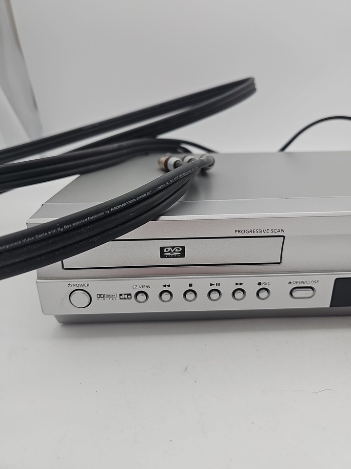 Samsung DVD-V4600 - DVD VCR Combo Player 4 Head HiFi VHS Video Recorder ...