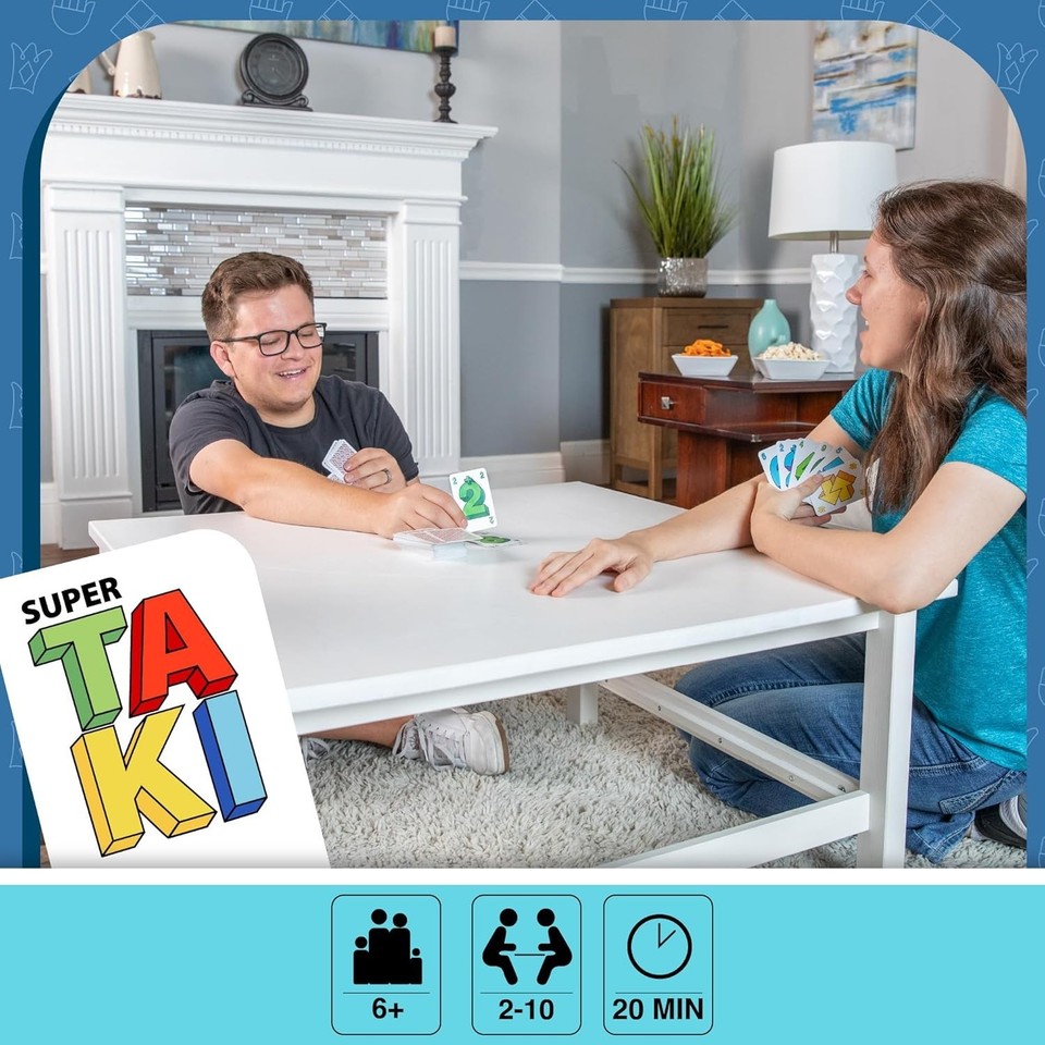 Amigo Games SUPER TAKI Classic Card Game Brand New & Sealed – Family ...