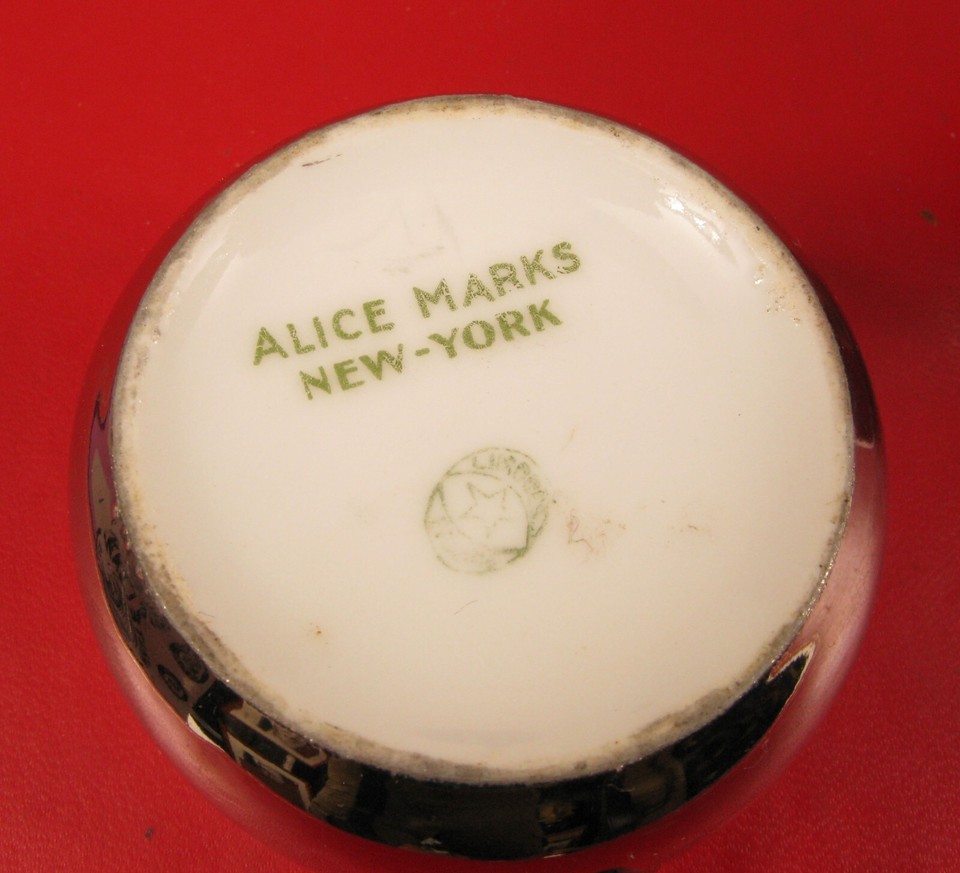 VINTAGE ALICE MARKS LIMOGES CREAM AND SUGAR TEA COFFEE SET RARE !! | eBay