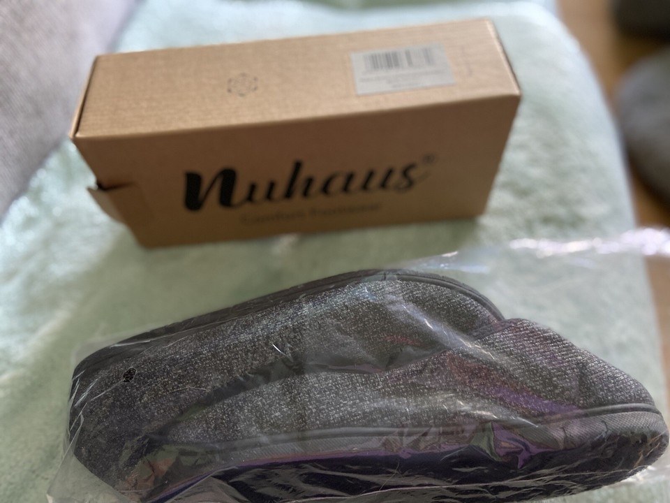 Nuhaus Women’s Lightweight Closed Back Slippers NIB | eBay