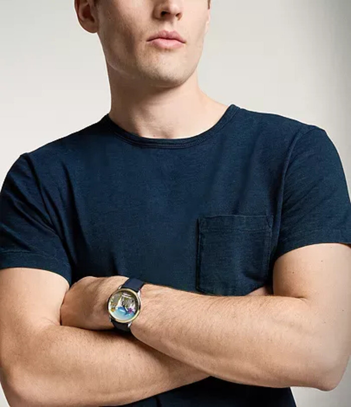 Superman x Fossil Wrist Watch METROPOLIS LE1208SET 42mm Limited Edition ...