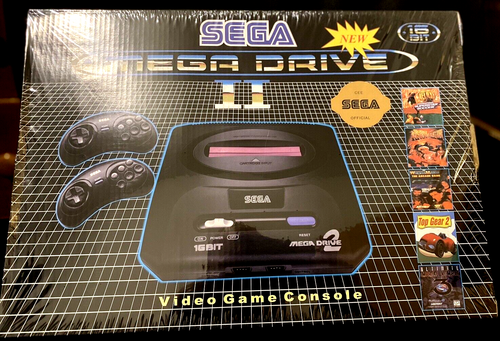 Sega Mega Drive 2 BRAND NEW 16 BIT Console System With Built-in Games ...