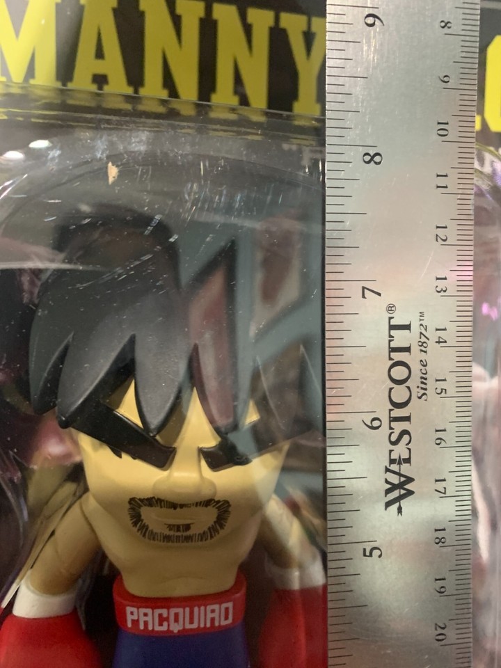 MANNY PACQUIAO Pac-Man Fight Of The Century 7 inch Boxer Figure | eBay