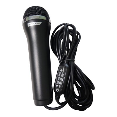 Konami Wired USB Microphone E-UR20 Xbox, PlayStation, Wii, PC - Used | eBay