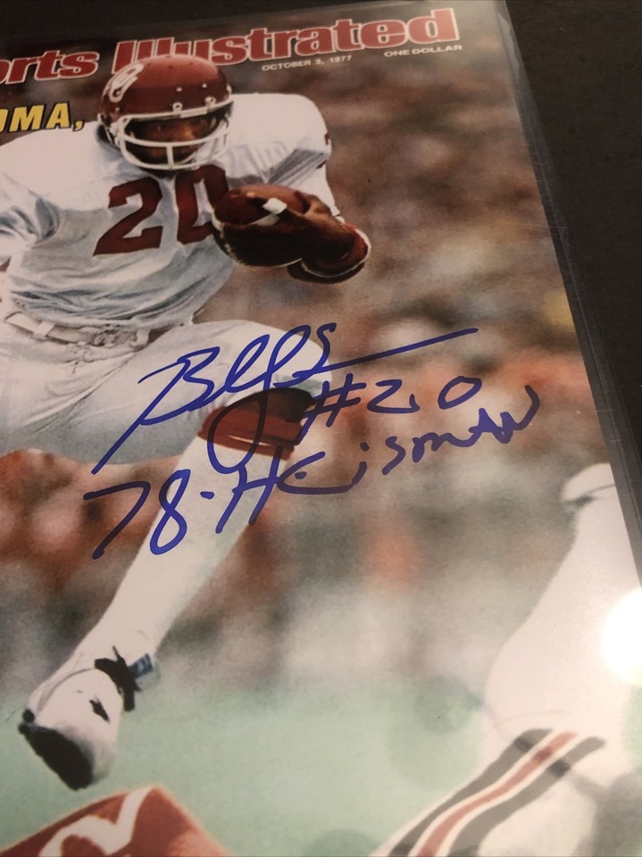 JSA BILLY SIMS SIGNED OKLAHOMA SOONERS 8X10 AUTOGRAPHED PHOTO 238 | eBay