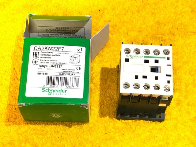 Schneider Electric CA2KN22F7 Control Relay 110v 50/60 Hz for sale ...