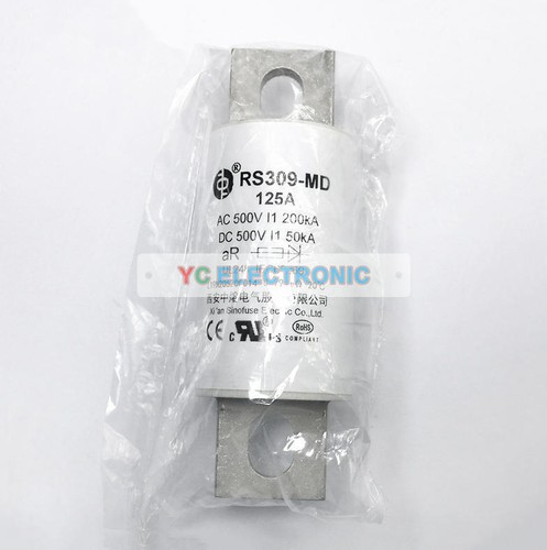 1PCS New For RS309 MD Fuse RS309-MD 125A 500V | eBay