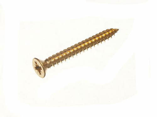 1 000 X Vis À Bois À Fil Jumeau Fixations Csk Éb Platiné Acier # 8 X 1 ...