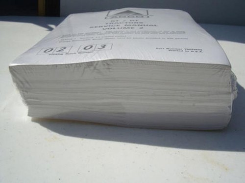 AGCO WHITE RT95, RT115, RT130, RT145, DT160, DT180, DT200, DT225 ...