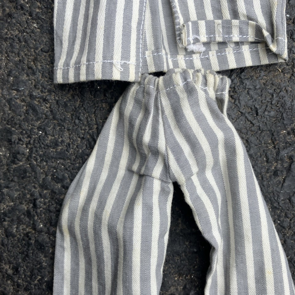 1/6 Clothing Accessory Prisoners Outfit Stripes Clothing Accessory For ...