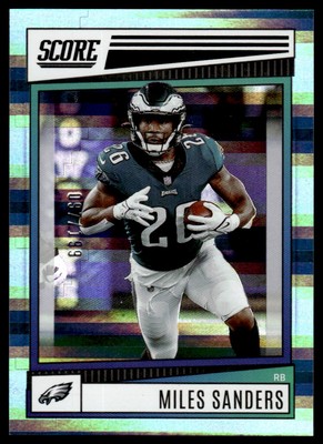 2022 Score Racer #245 Miles Sanders /199 | eBay