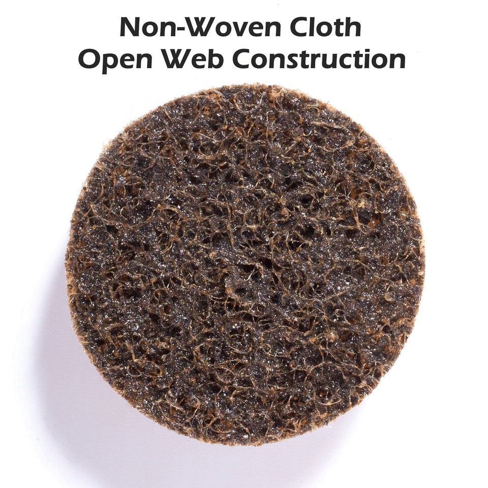 25x 3 inch Coarse Surface Conditioning Disc Roll Lock Quick Change ...