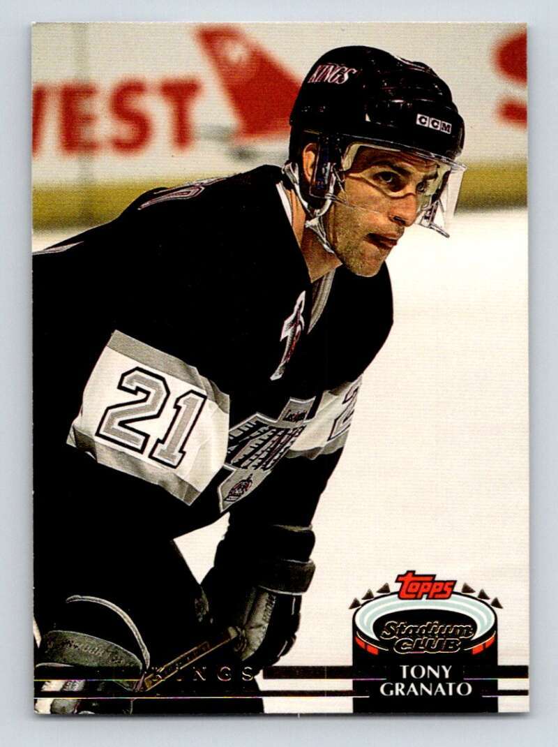 1992-93 Topps Stadium Club - #281 Tony Granato for sale online | eBay