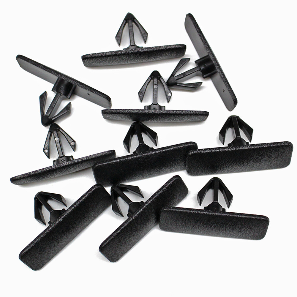 10X FOR GM 10437565 Nylon Rocker Panel Moulding Clips 5/16” Hole ...