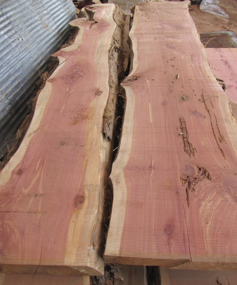 Natural Edge Eastern Aromatic Red Cedar Slab | eBay