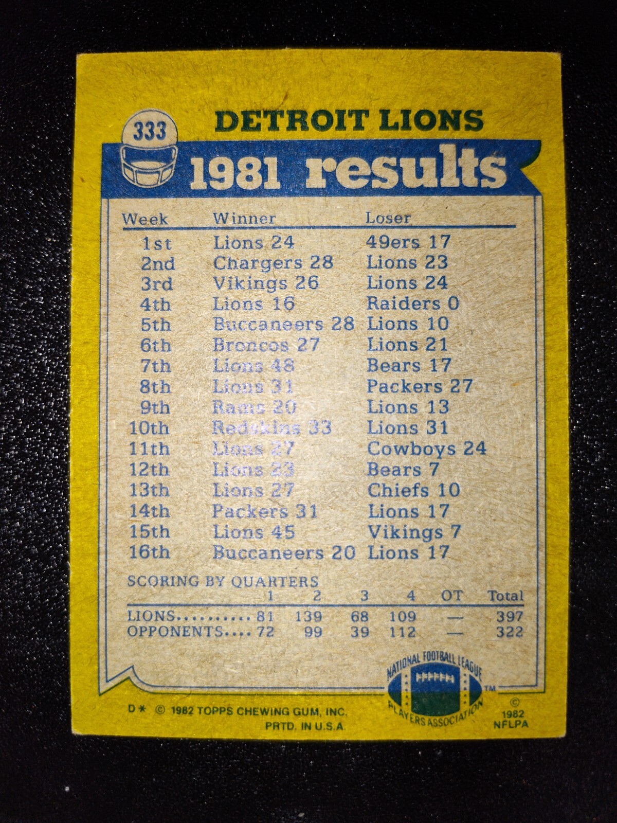 1982 Topps - #333 Billy Sims, Freddie Scott, Dave Pureifory | eBay